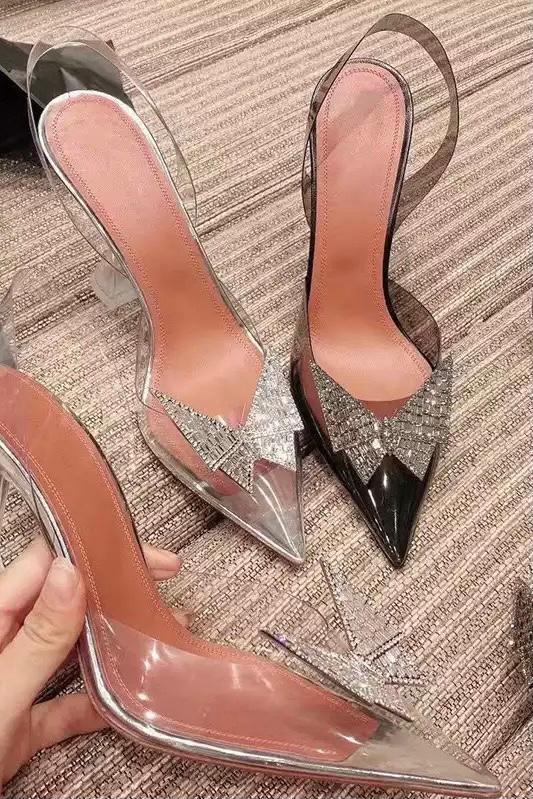 Jessica Bara Brenda Butterfly Clear Heels – JESSICA BARA