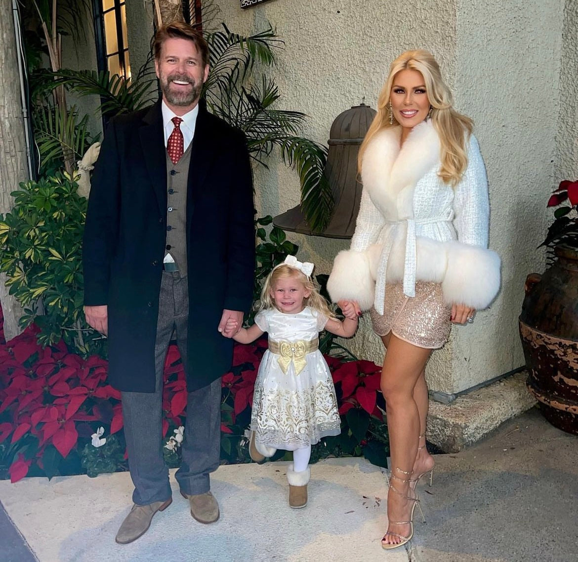 Jessica Bara Shaliyah Fur and Tweed Belted Coat – JESSICA BARA